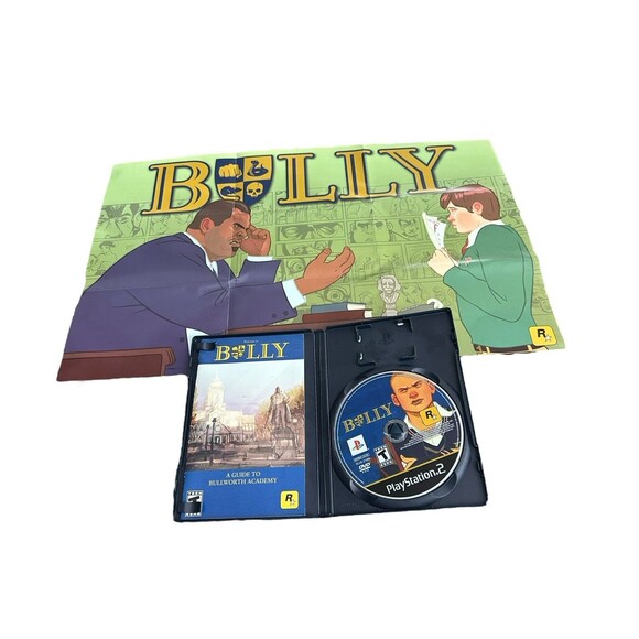 Video Games & Consoles | Bully Ps2 Sony Playstation 2 206 Black Label ...